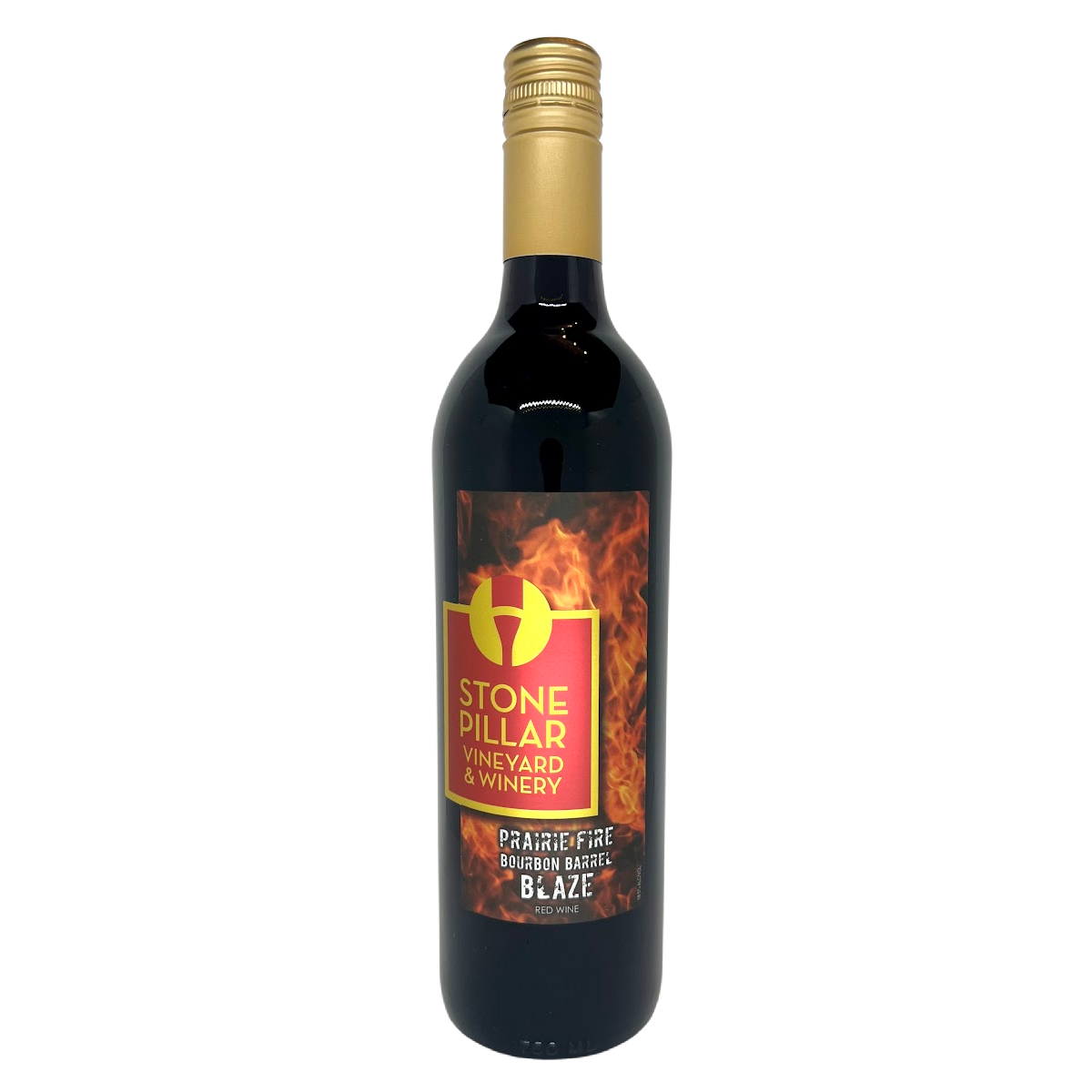 Bourbon Barrel Blaze Bottle | STONE PILLAR VINEYARD & WINERY
